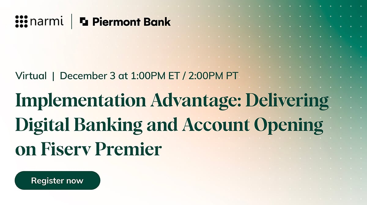 Implementation Advantage: Delivering Digital Banking and Account ...